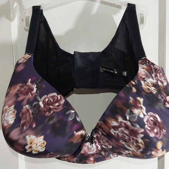 torrid | Intimates & Sleepwear | Torrid Curve Bra 42h Black Floral ...